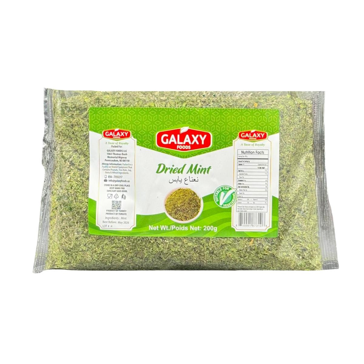 AS-1040180 DRY MINT 200G – My Store